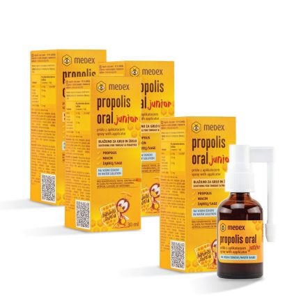Propolis Oral Junior Sprej - Prirodni lijek za dječje grlo | Medex